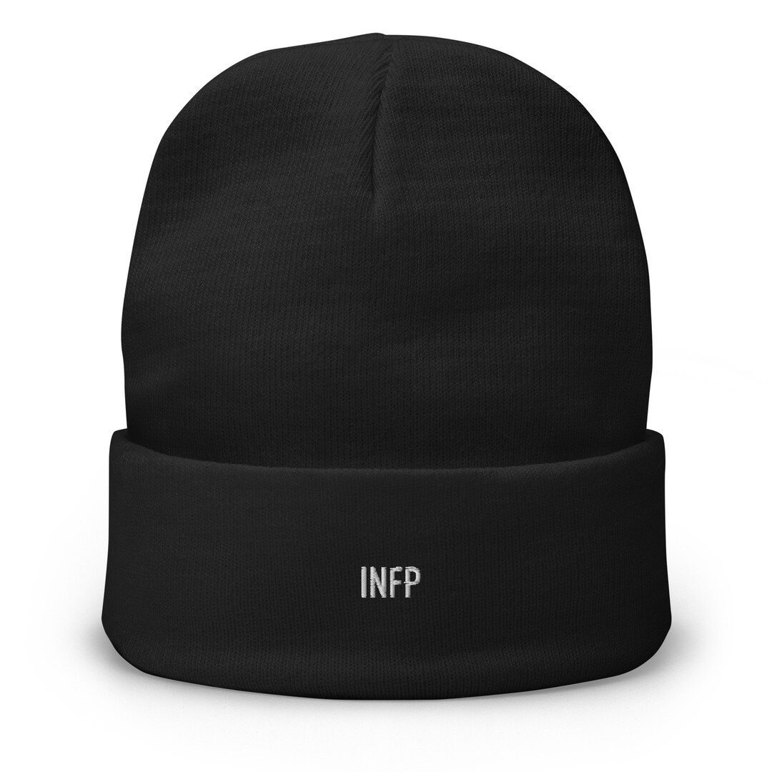 INFP MBTI Embroidered Beanie Breathable Cotton Knit Hat - Etsy