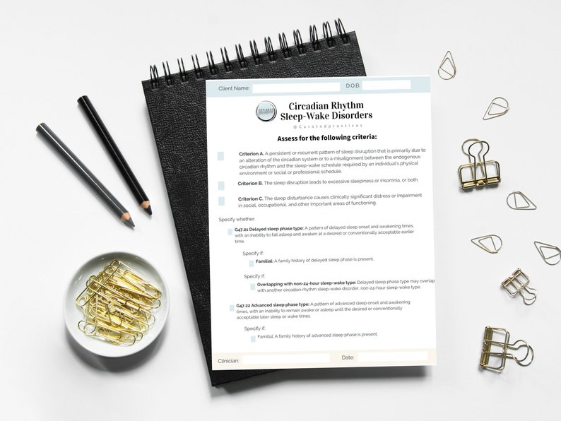 Sleep Wake Disorders| Assessments Bundle | DSM 5 Tr | Dsm 5 Tr Pdf ...