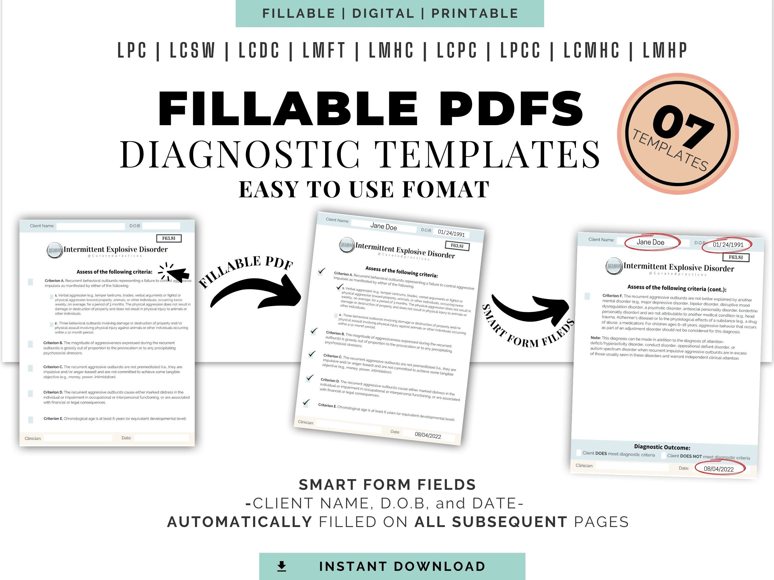 Somatic Symptom Disorders Dsm 5 Tr Dsm 5 Tr Pdf Fillable Pdfs Dsm 5 Ptsd Documentation 