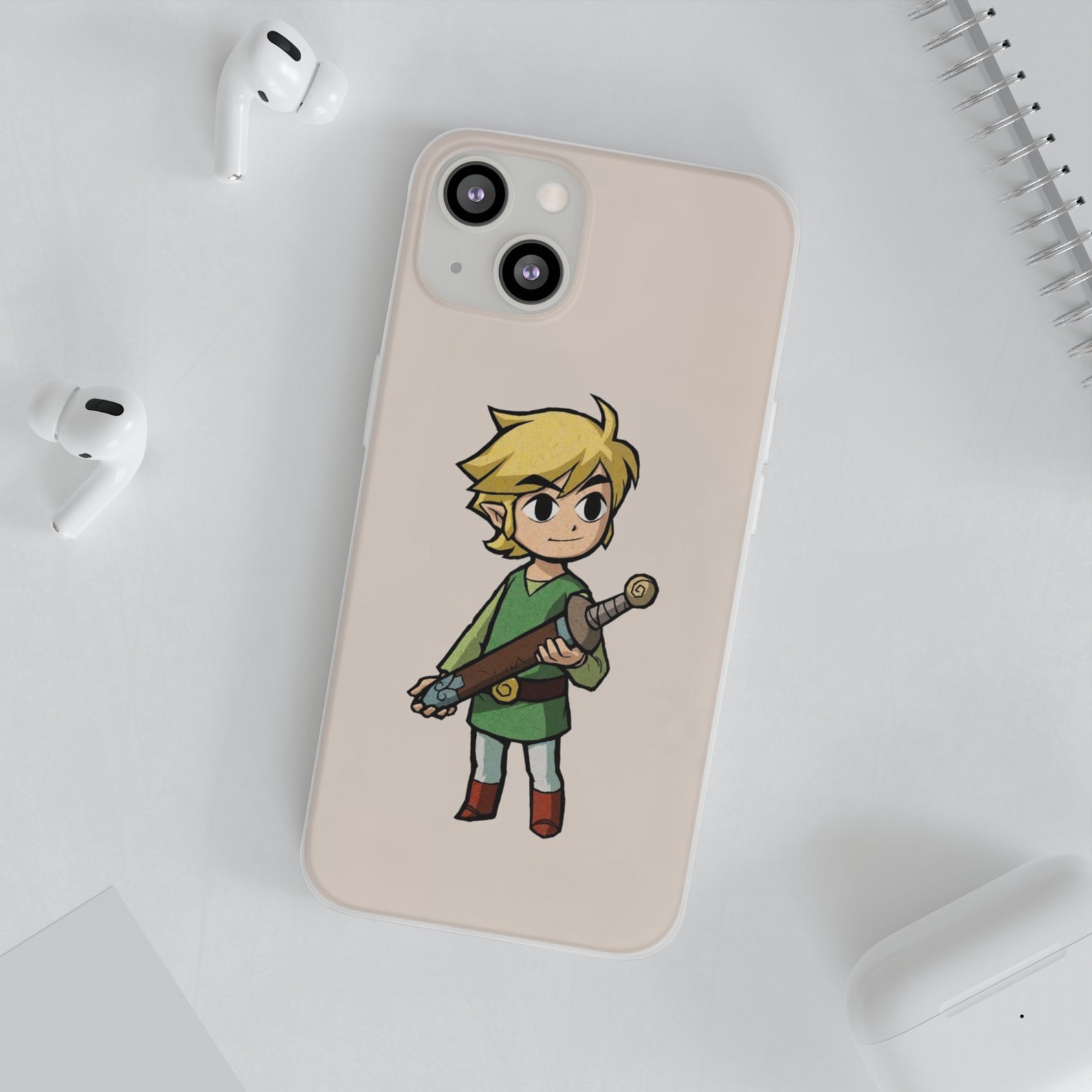 Legend of Zelda iPhone 14 Cases, Minimalist Beige Case for iPhone 14 ...