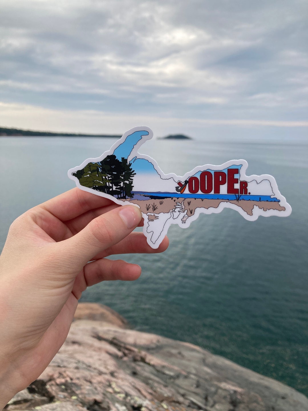 Yooper. Sticker - Etsy