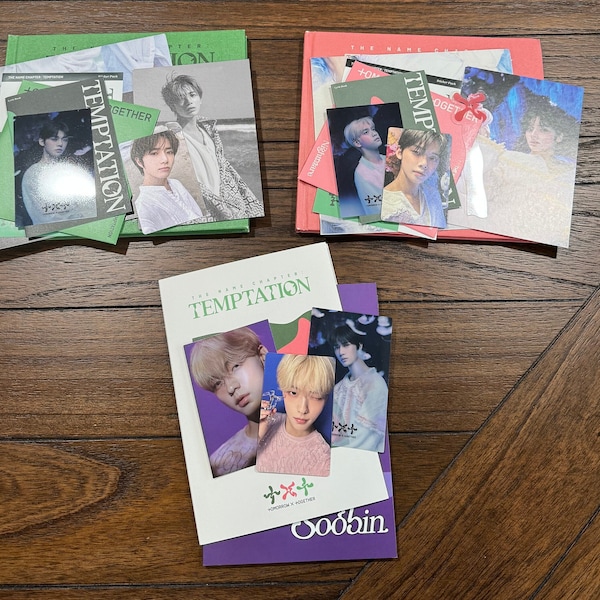 Txt Temptation Official Photocards - Etsy
