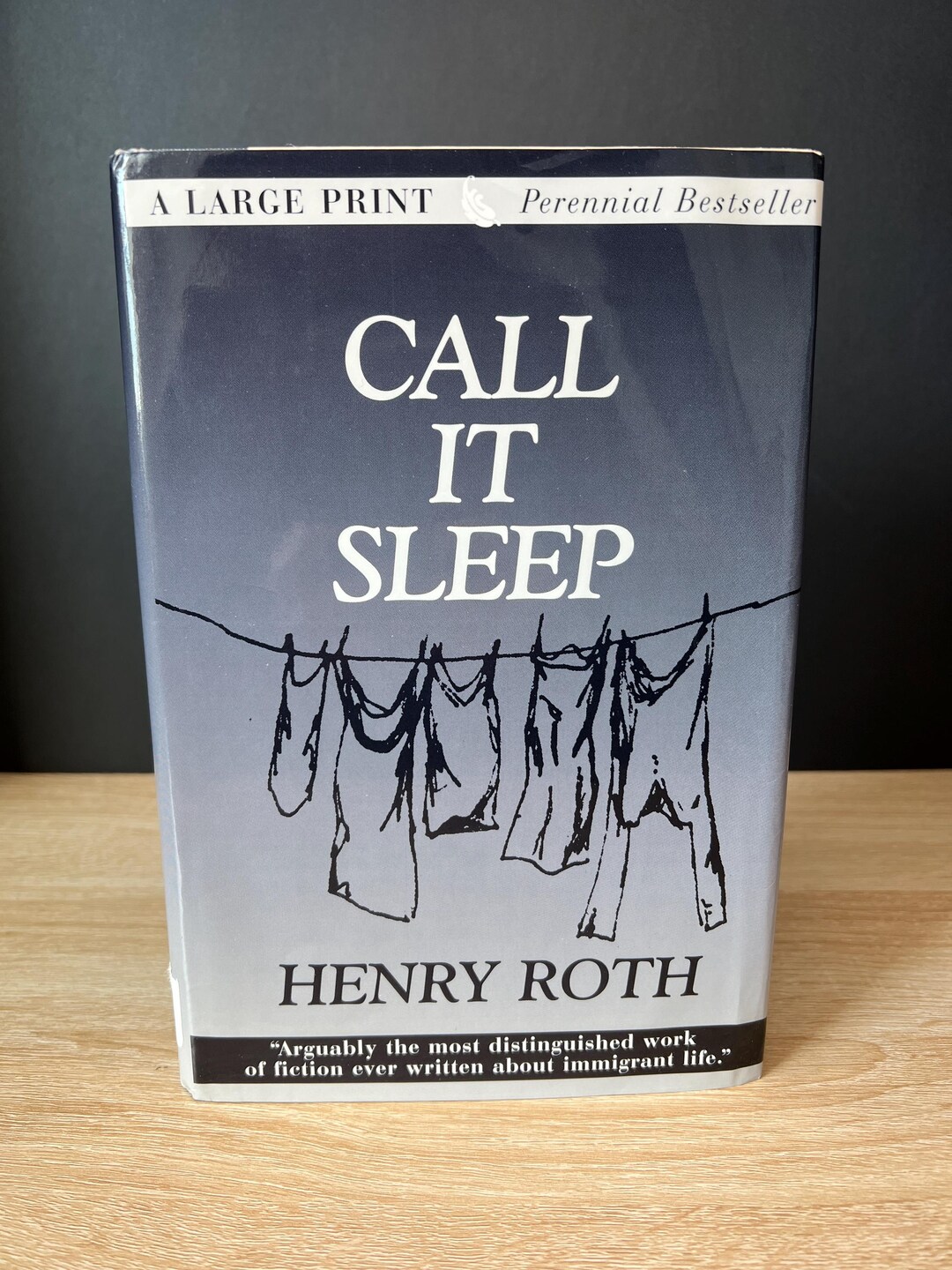 Call It Sleep, by Henry Roth, Large Print Edition, 1995 - 1934 ...