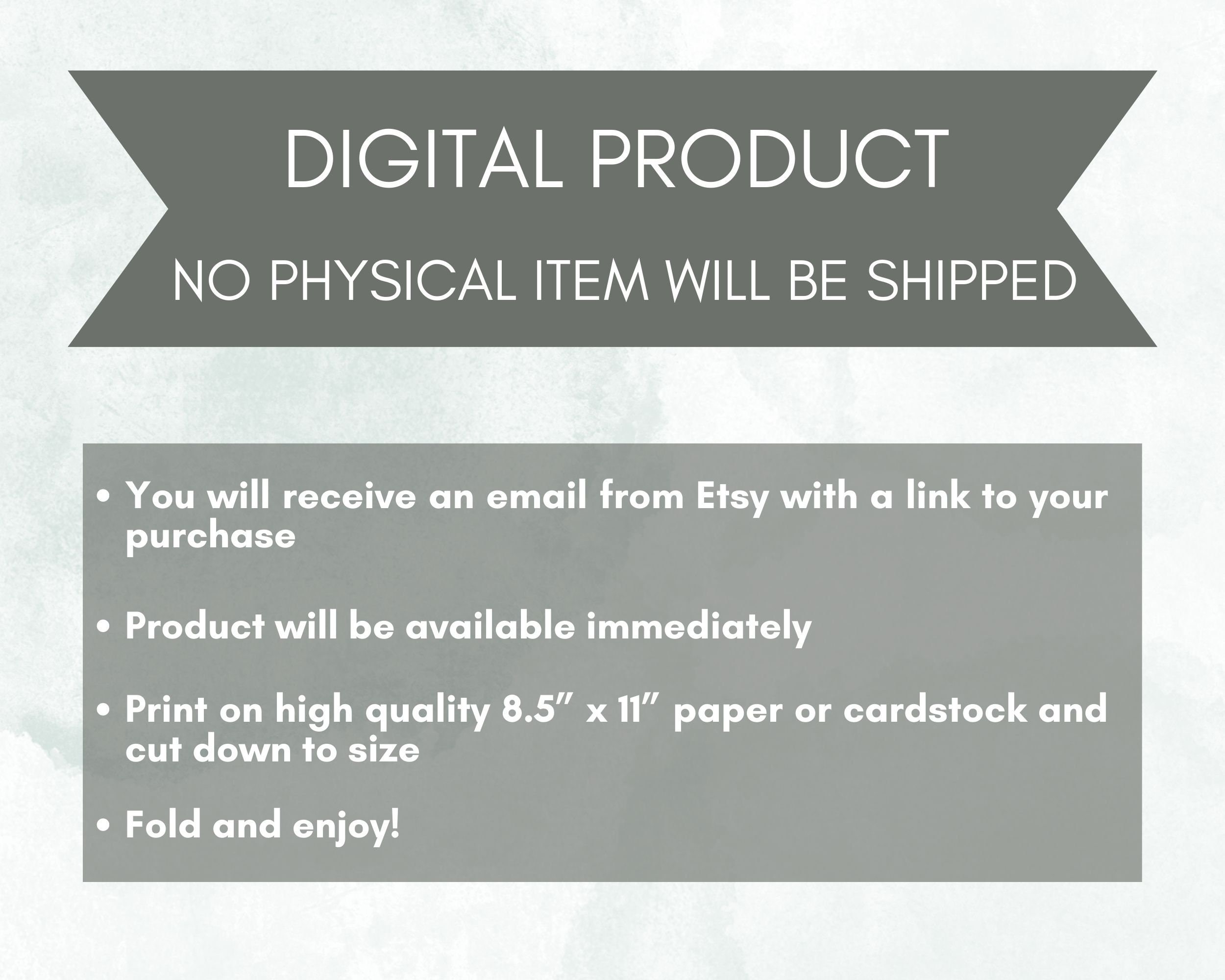 Farewell Card Printable Card Instant Download - Etsy