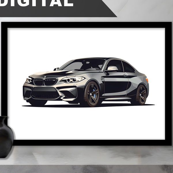 Bmw M2 Artwork - Etsy