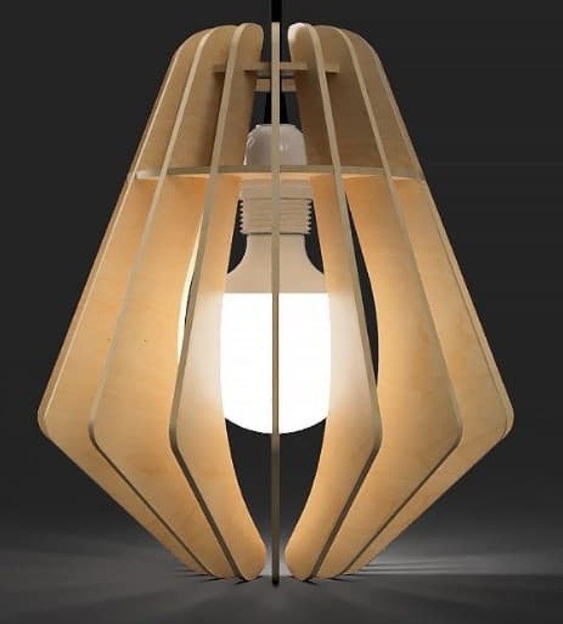 Lamp Cnc/laser Cut .ai .cdr .dxf Files - Etsy