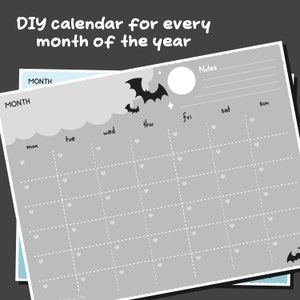 Cute Printable Planner Set | Instant Download | Weekly Planner, Daily ...