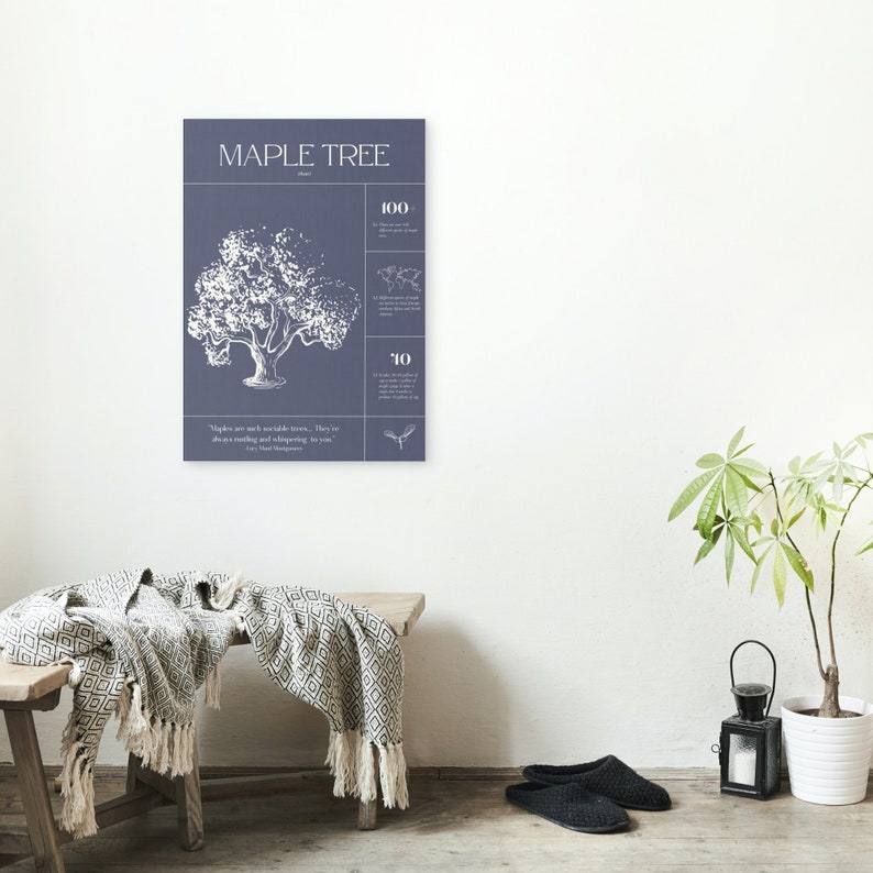 Maple Tree Poster Digital Download - Etsy