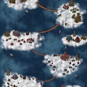 Custom VTT Digital Dungeons and Dragons World/battle Maps - Etsy