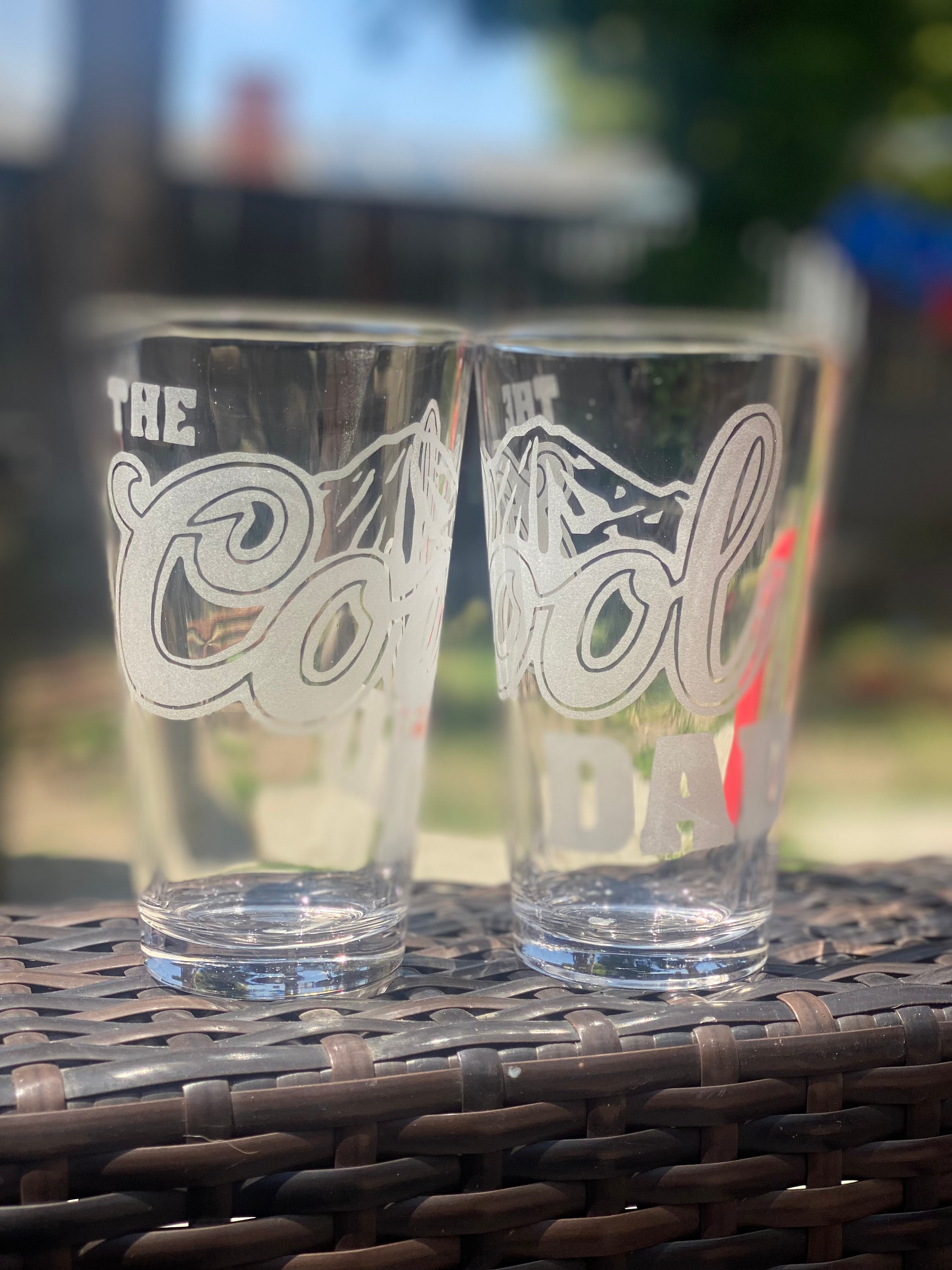 Sandblasted Cups With Any Design - Etsy