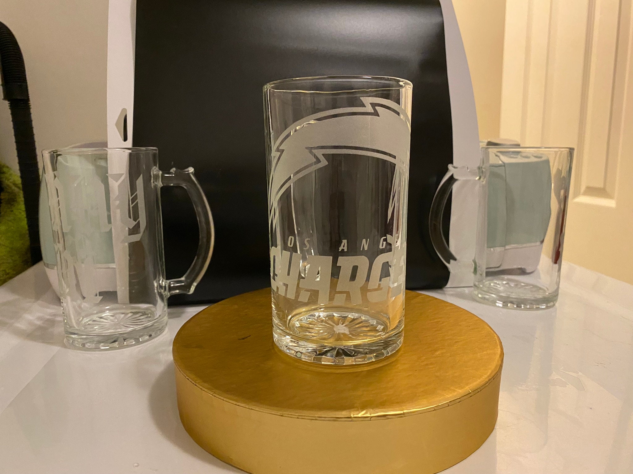 Sandblasted Cups With Any Design - Etsy