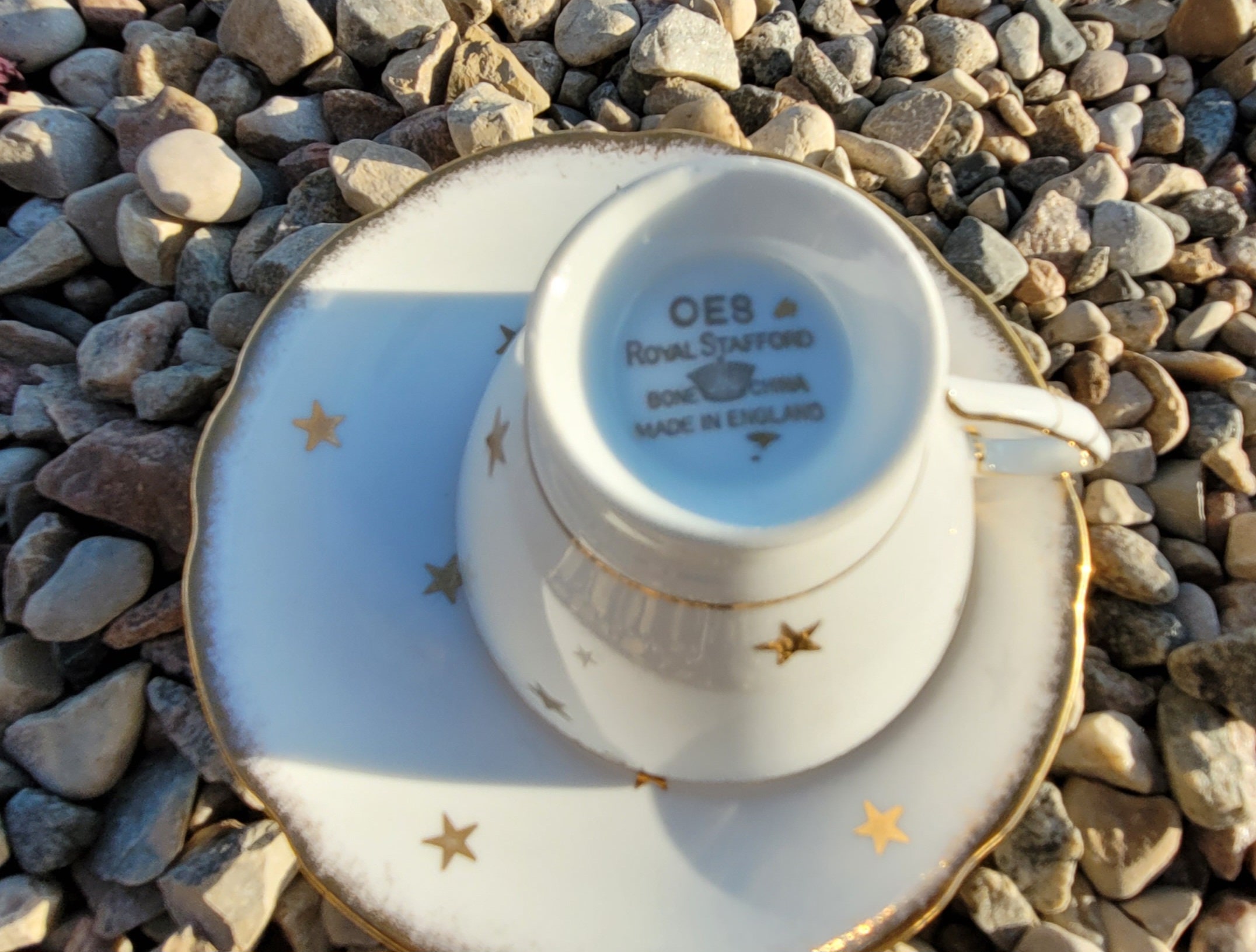 OES Masonic Pattern Teacup & Saucer - Etsy