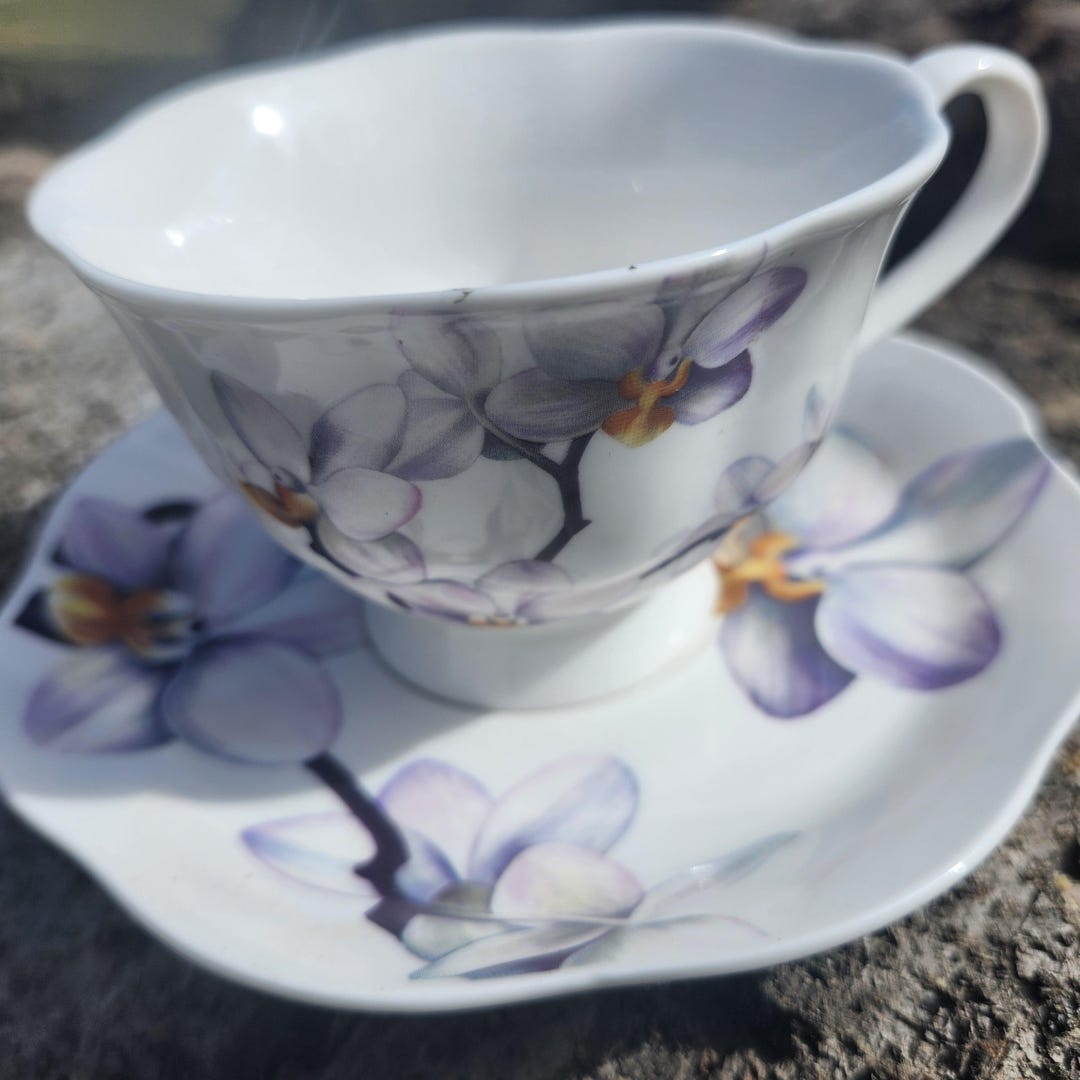 Royal Elfreda Teacup With Saucer - Etsy