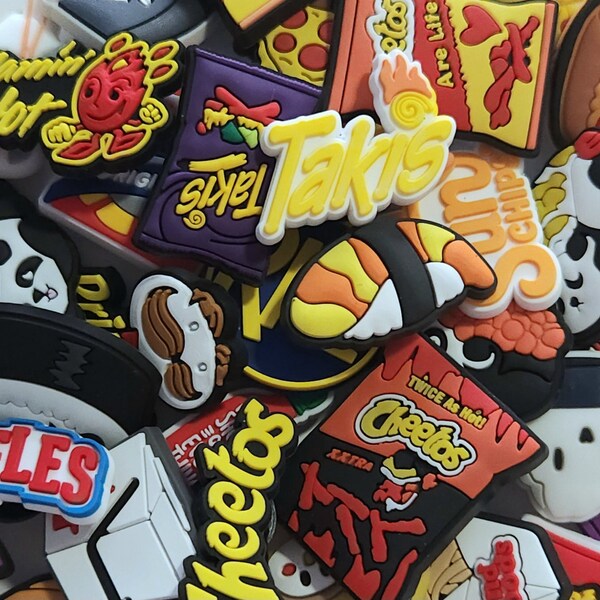 Chips Croc Charms - Etsy