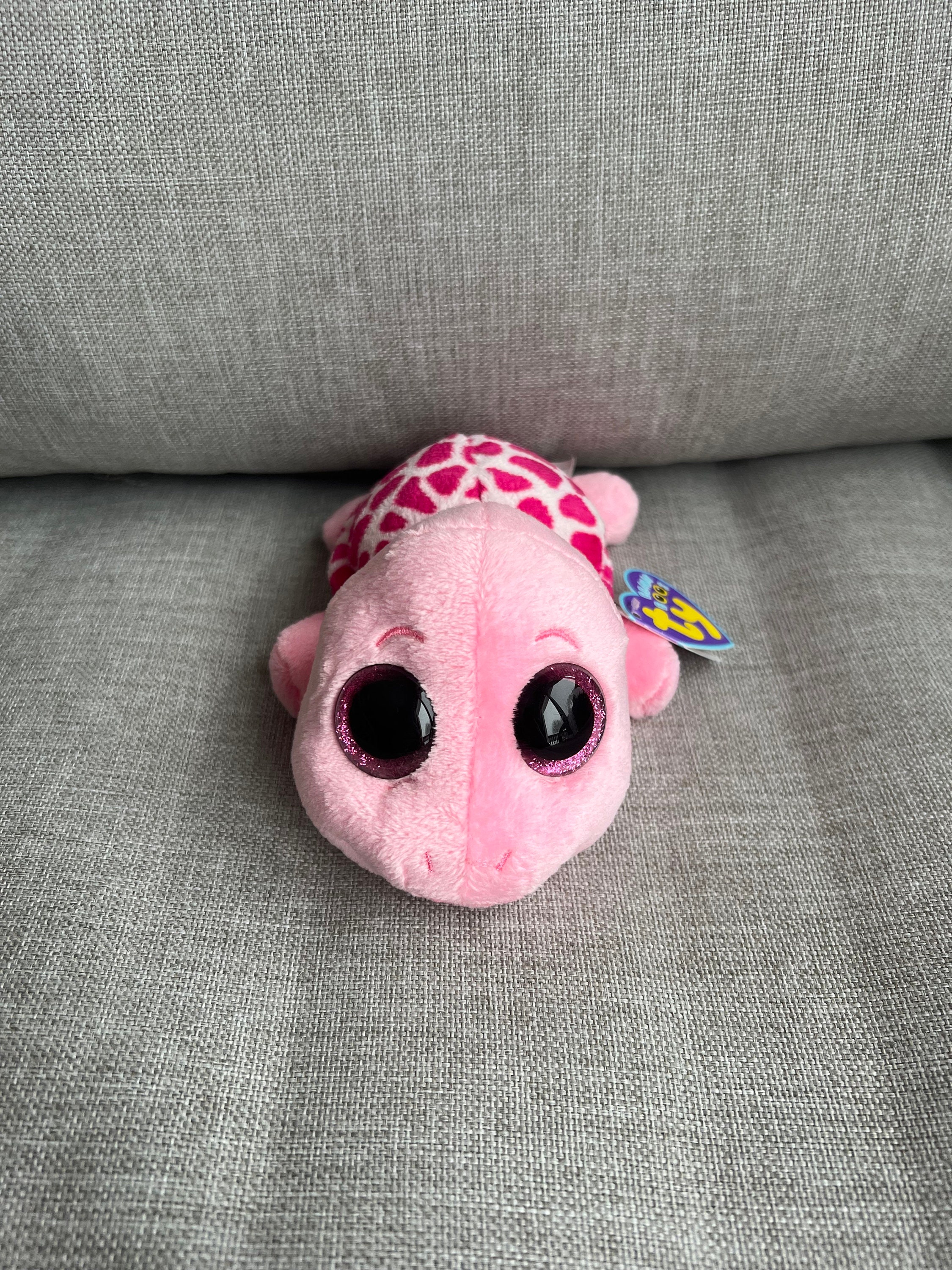 Ty Beanie Boo Myrtle the 6 Turtle Glitter Eyes Rare and Retired ...