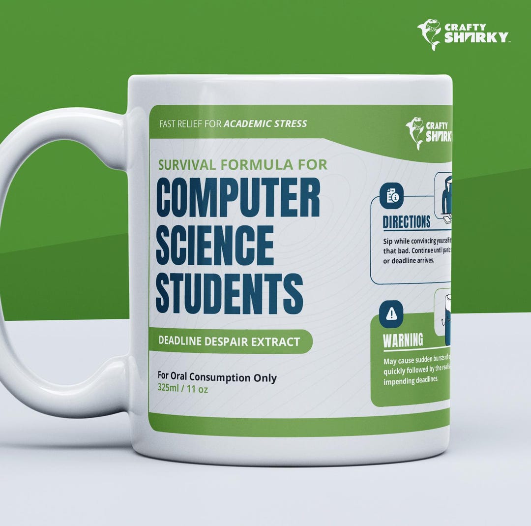 Computer Science Mug, Funny Gift for Computing Graduates, Teachers and ...