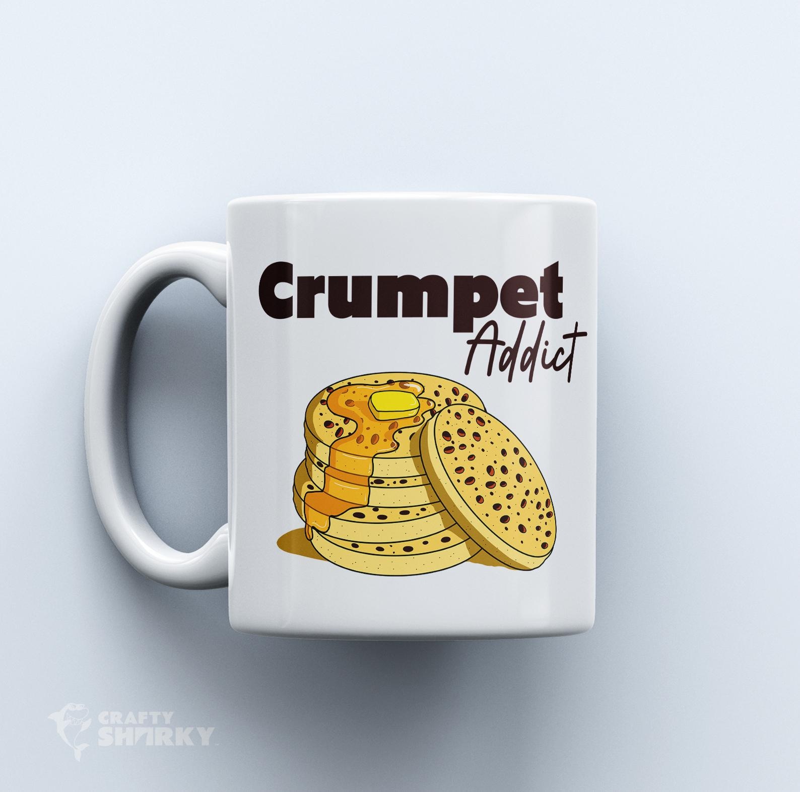 Crumpet Addict Mug, Crumpet Gift, Tea and Crumpets, Present for English ...