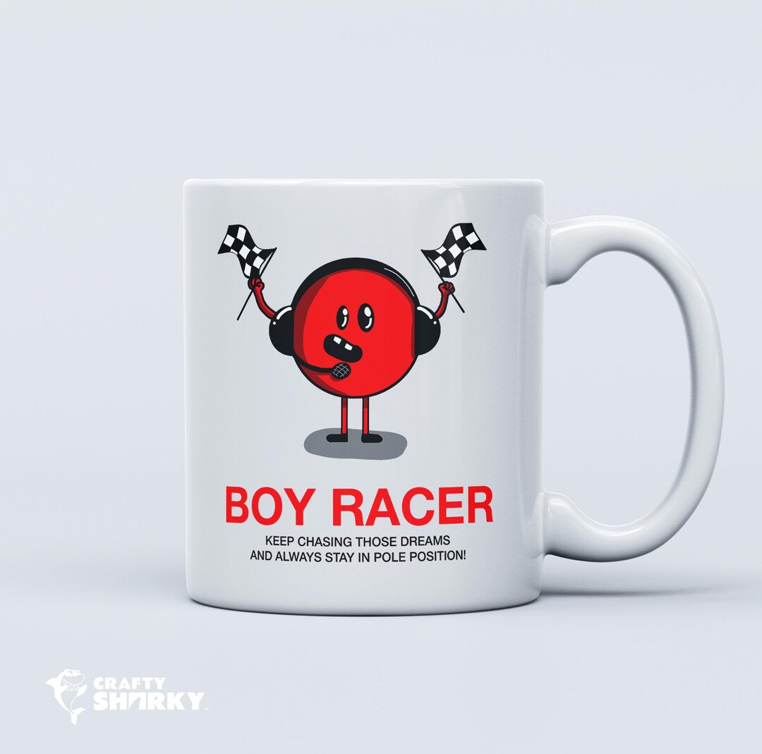 Boy Racer Mug, Racer Mug, Racing Enthusiast Mug, Perfect Gift for Him ...