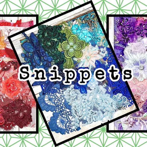 Scrap Fabric Patches - Etsy