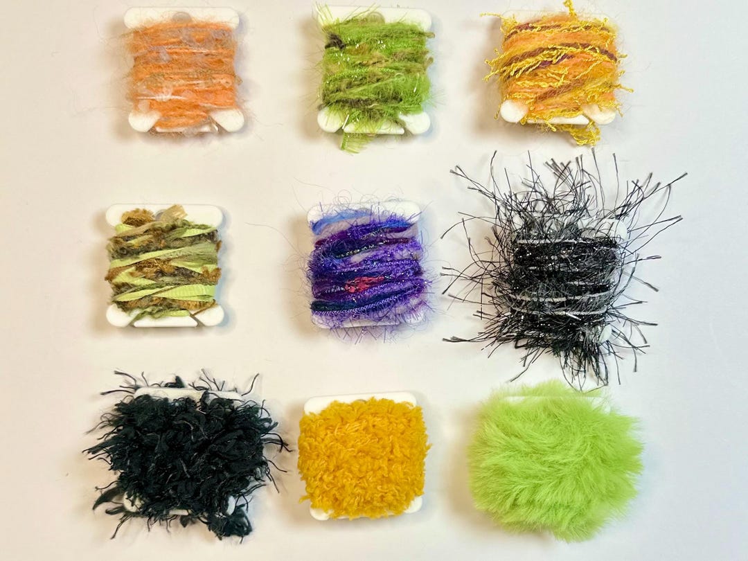 Novelty Yarn/ Eyelash Trim/ Fuzzy Yarn Pack - Etsy