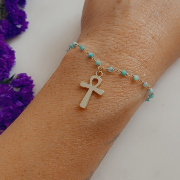 Ankh Bracelet - Etsy