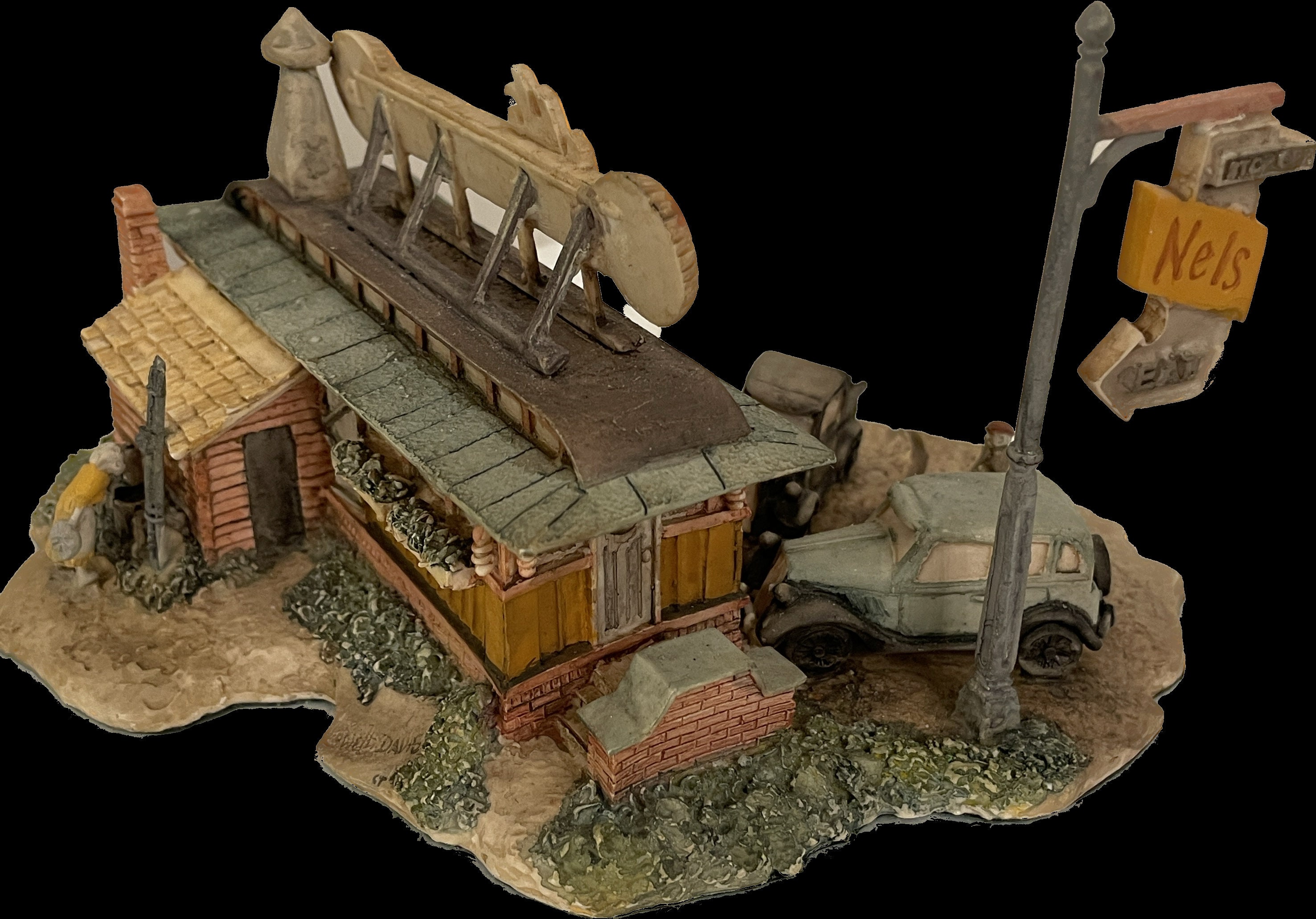 Schmid Border Fine Arts, Route 66 Collection - Nel's Diner - Etsy