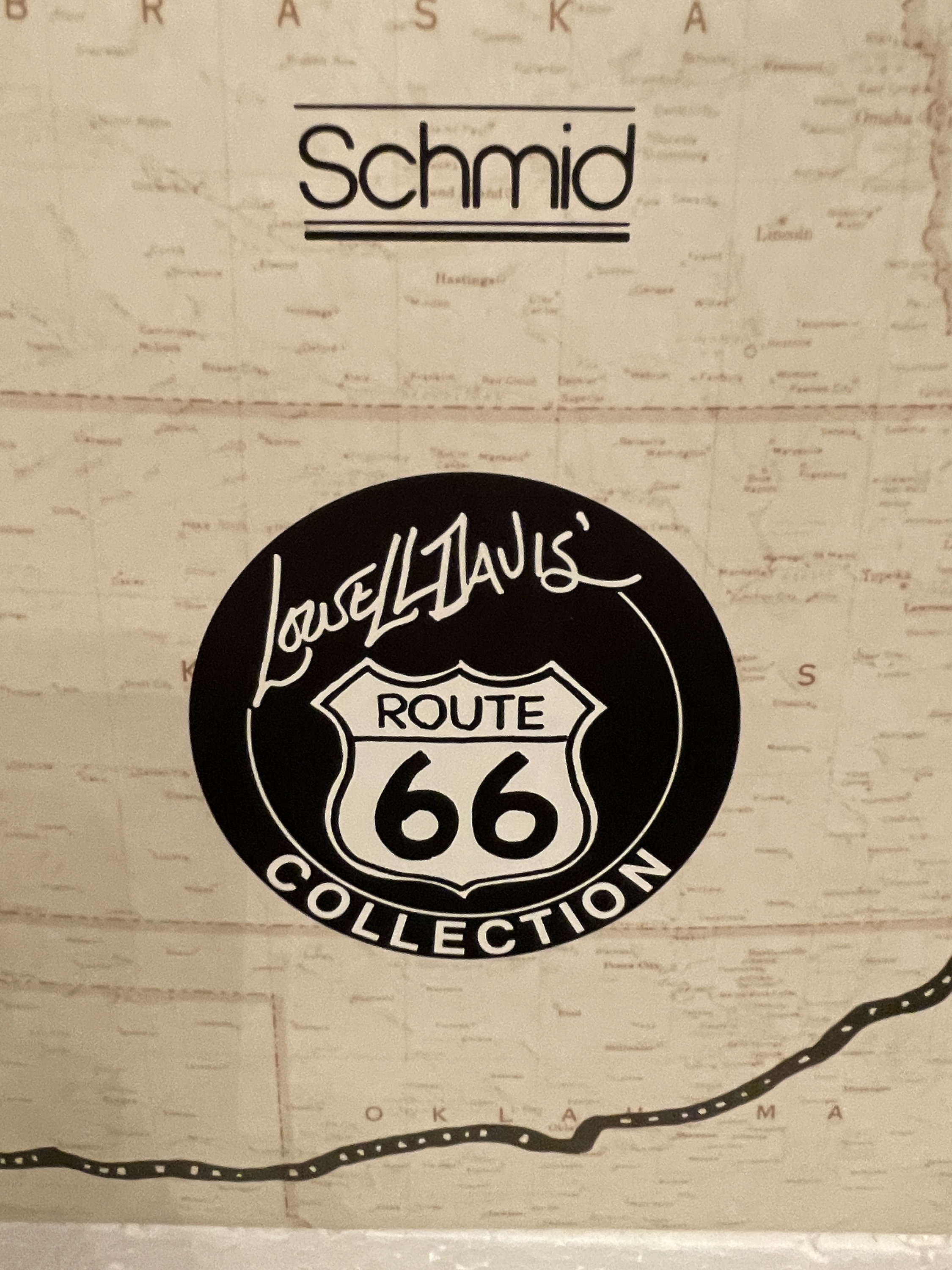 Schmid Border Fine Arts, Route 66 Collection - Home for Christmas? - Etsy