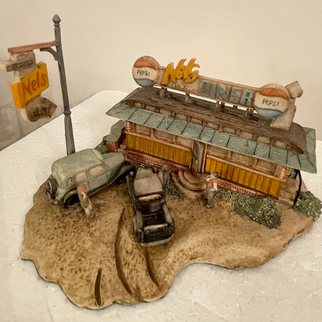 Schmid Border Fine Arts, Route 66 Collection - Nel's Diner - Etsy