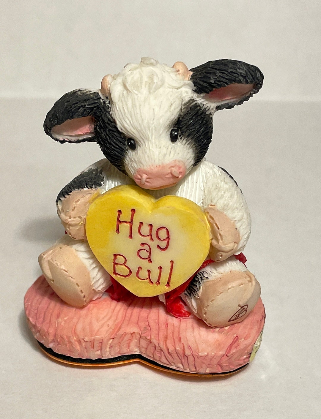 Mary's Moo Moos - Hug A Bull Rubber Stamp - Etsy