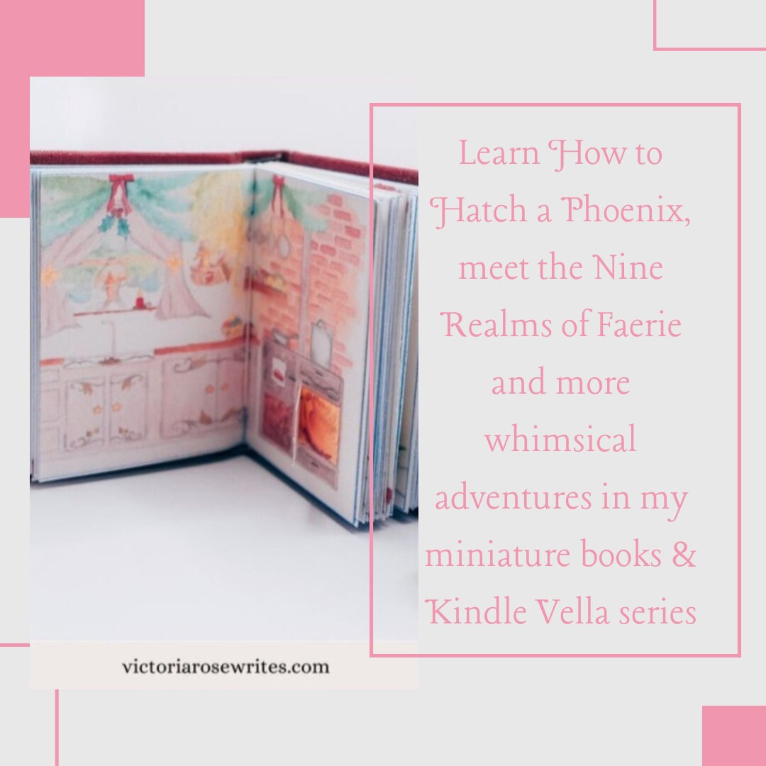 How to Hatch a Phoenix Interactive Miniature Book limited - Etsy