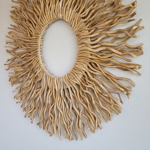 Authentic Mulberry Wall Decor-round Sunburst Decoration-handcrafted ...