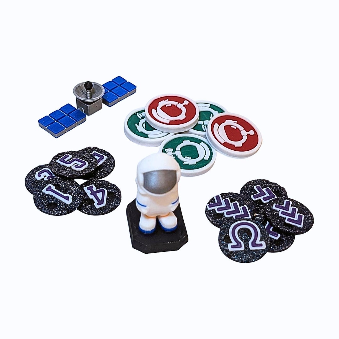 The Crew: the Quest for Planet Nine Deluxe Board Game Token Set Upgrade ...