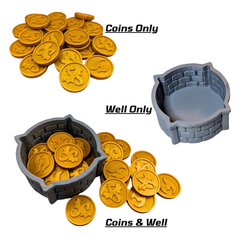 Flamecraft Deluxe Coin & Well Upgrade Collection - Etsy