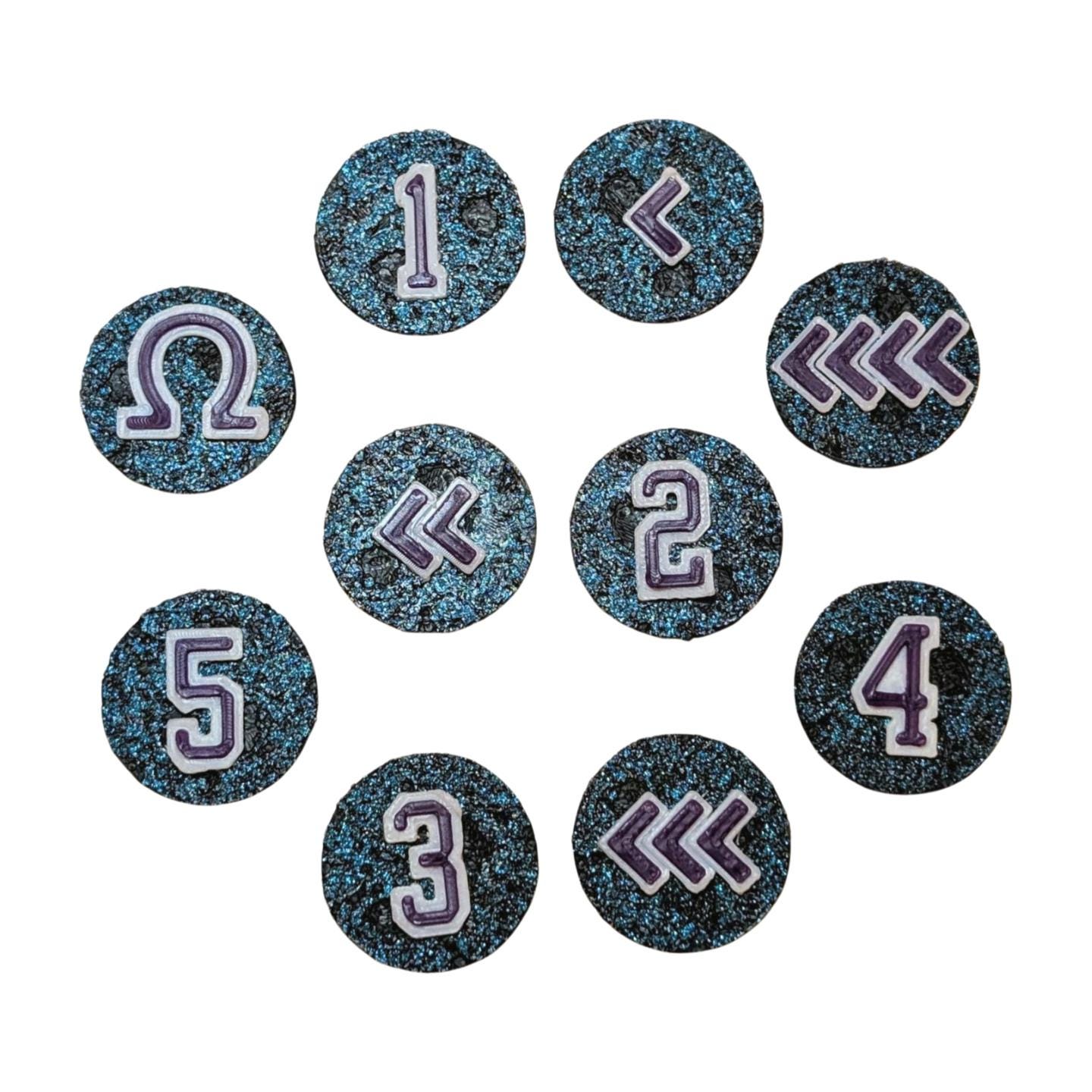 The Crew: the Quest for Planet Nine Deluxe Board Game Token Set Upgrade ...
