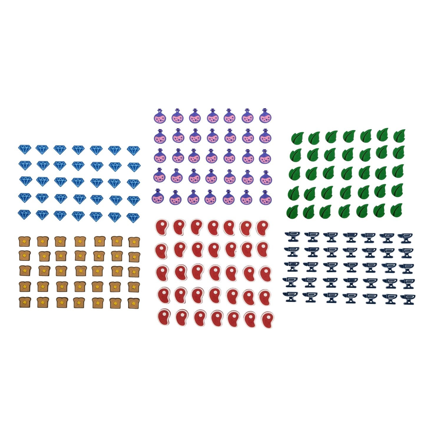 Flamecraft Deluxe Resource Tokens - Etsy