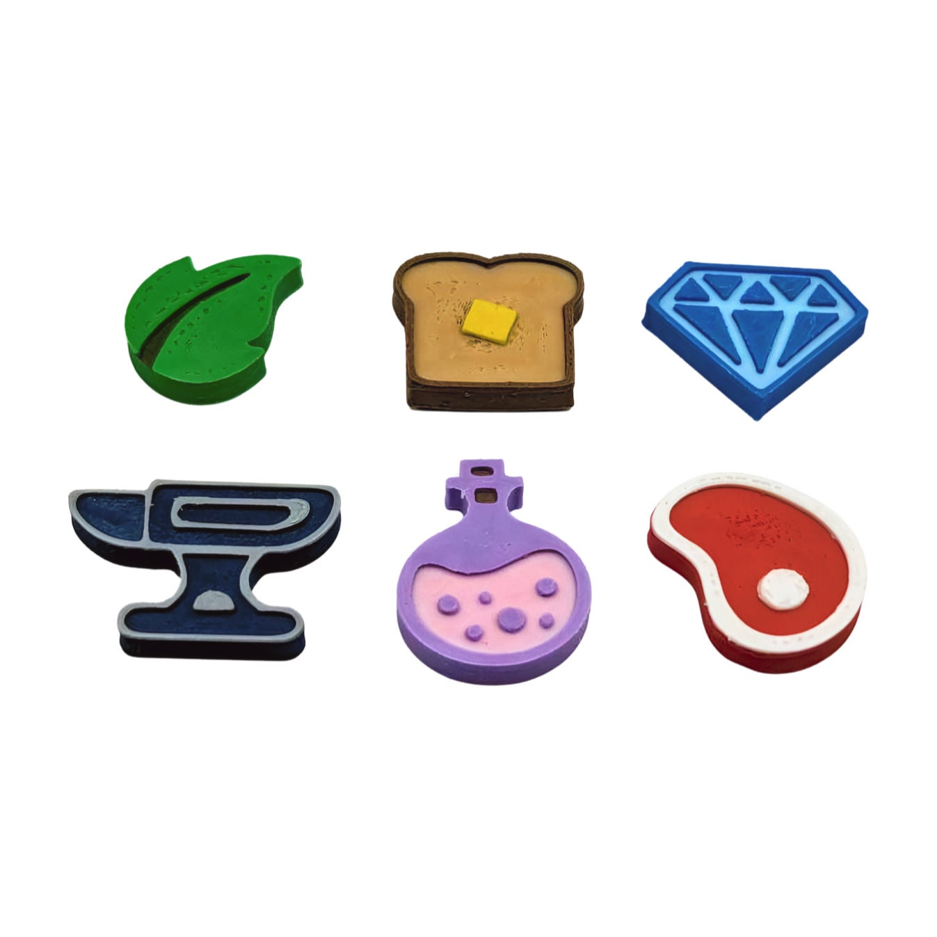 Flamecraft Deluxe Resource Tokens - Etsy