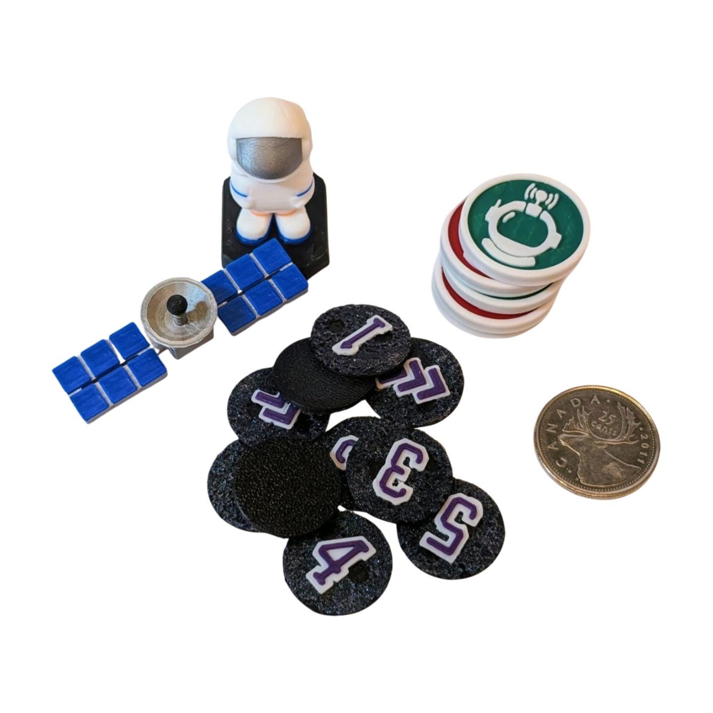 The Crew: the Quest for Planet Nine Deluxe Board Game Token Set Upgrade ...