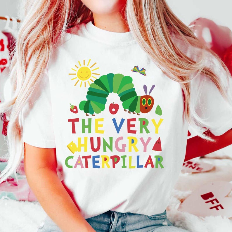 The Very Hungry Caterpillar Shirt, Kindergarten Shirt, Hungry ...