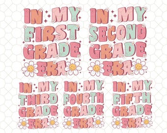 In My 1st Grade Teacher Era Png, in My Teacher Era Png, 1st Grade ...