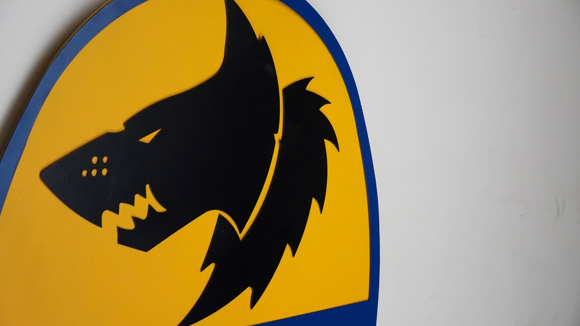 Fully Painted Multilayer Metal Sign Space Wolves Insignia 40k - Etsy