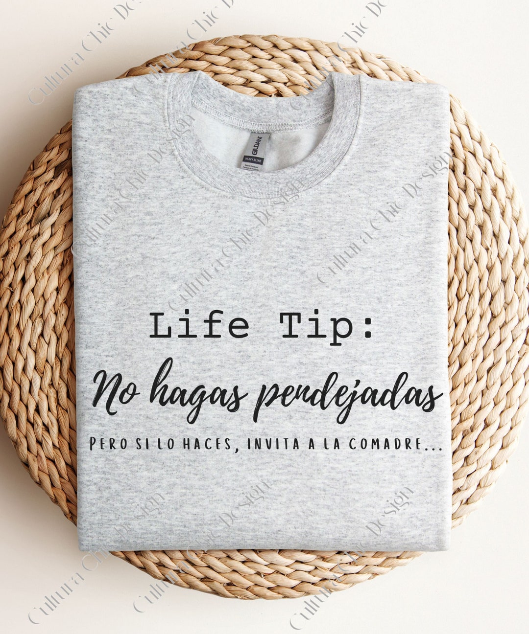 Life Tip: No Hagas Pendejadas Sweatshirt Funny Comadre Shirt - Etsy