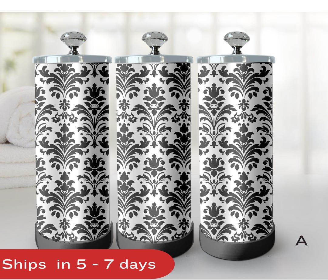 Large Decorative Salon Sanitizing Jars, Decorative Barbicide Jars ...