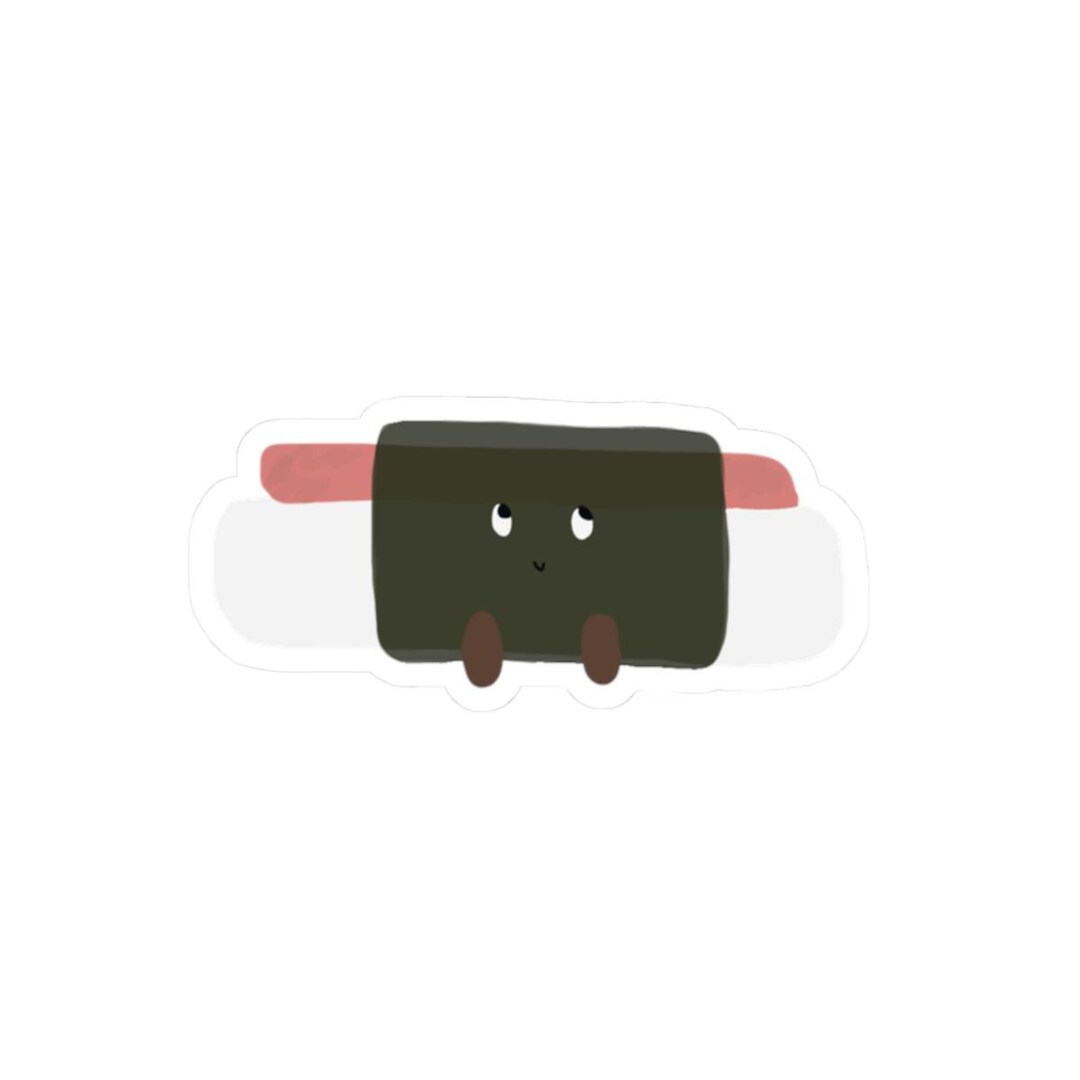 Amusable Spam Musubi, Fun Decorative Stickers for Laptops, Journals ...