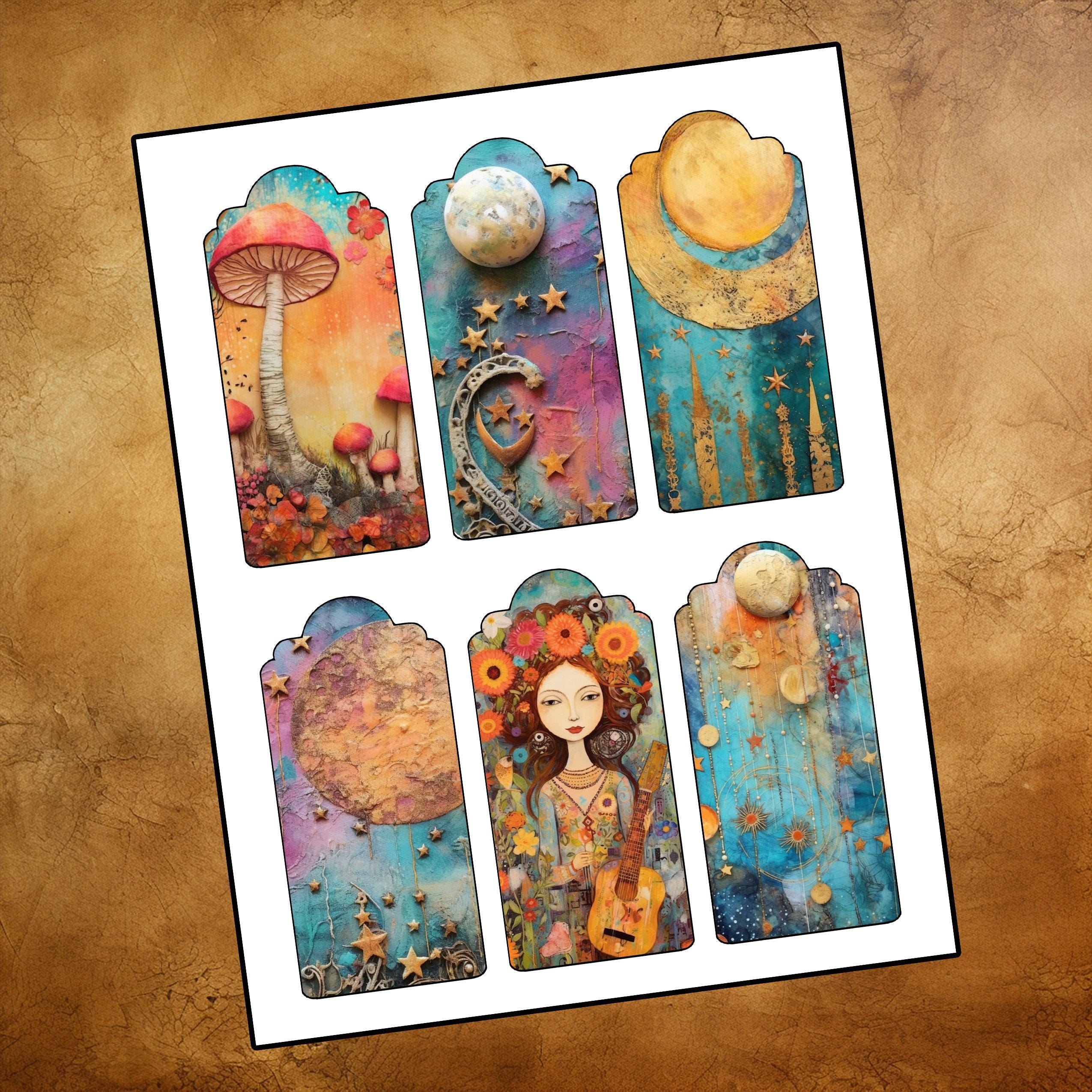 Boho Hippie Junk Journal Ephemera Bundle 70's Hippie Printable Papers ...