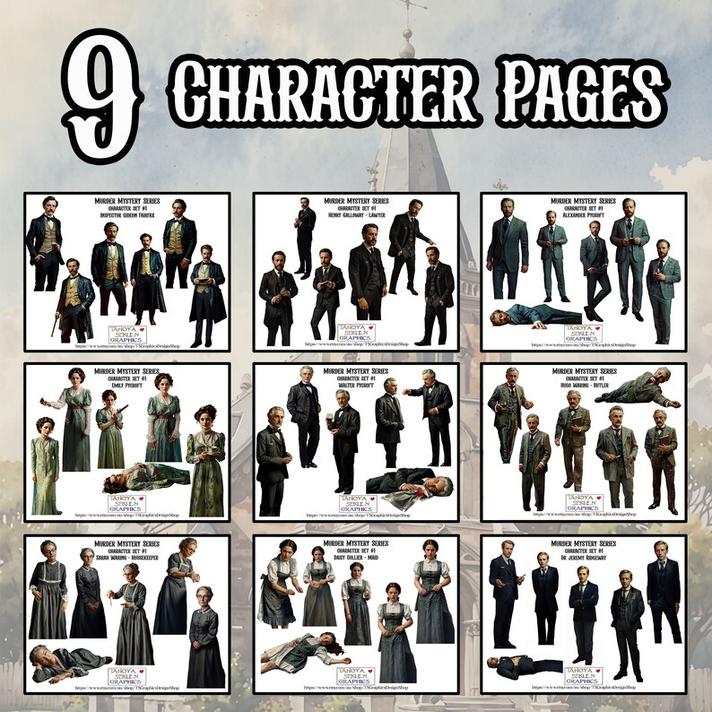 Murder in St.enids Church Junk Journal Victorian Era Craft Your Murder ...