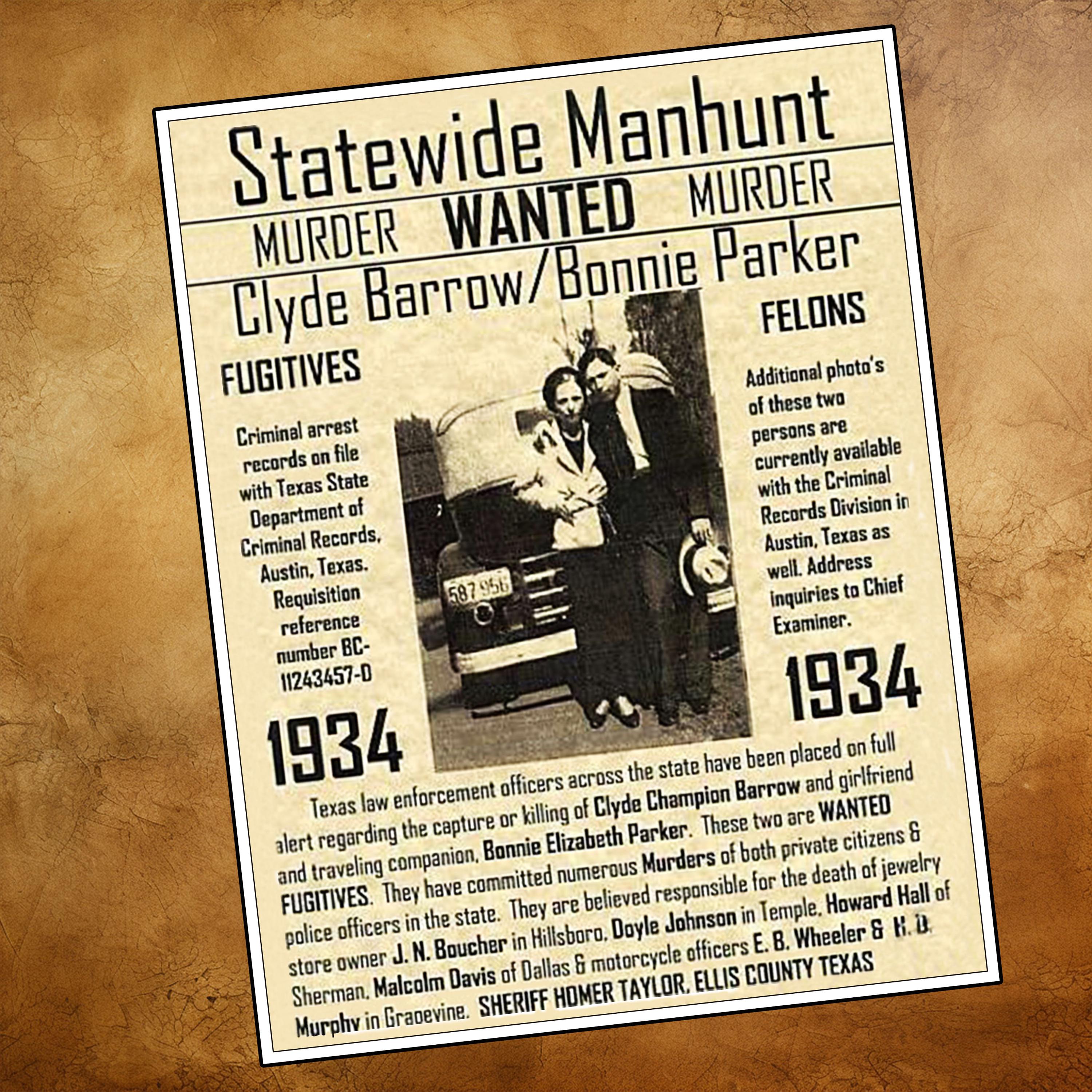 Vintage Wanted Posters Ephemera Bundle 12+ Printable Full Page ...