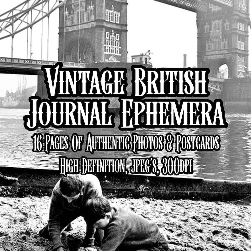 Authentic Ephemera Packs - Etsy