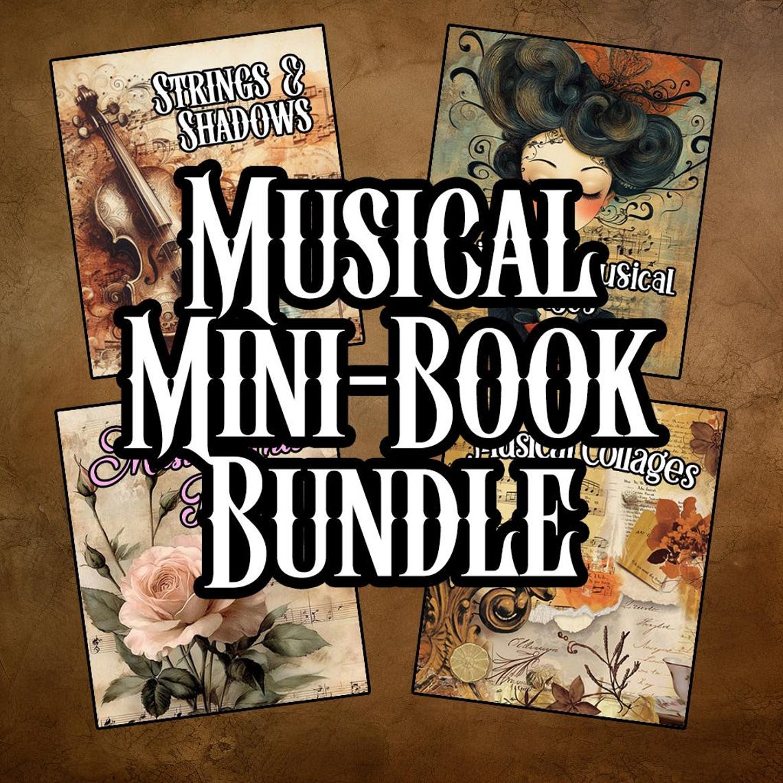 Music Art Mini Book Bundle 4 Complete Mini-books Musical Artistic ...
