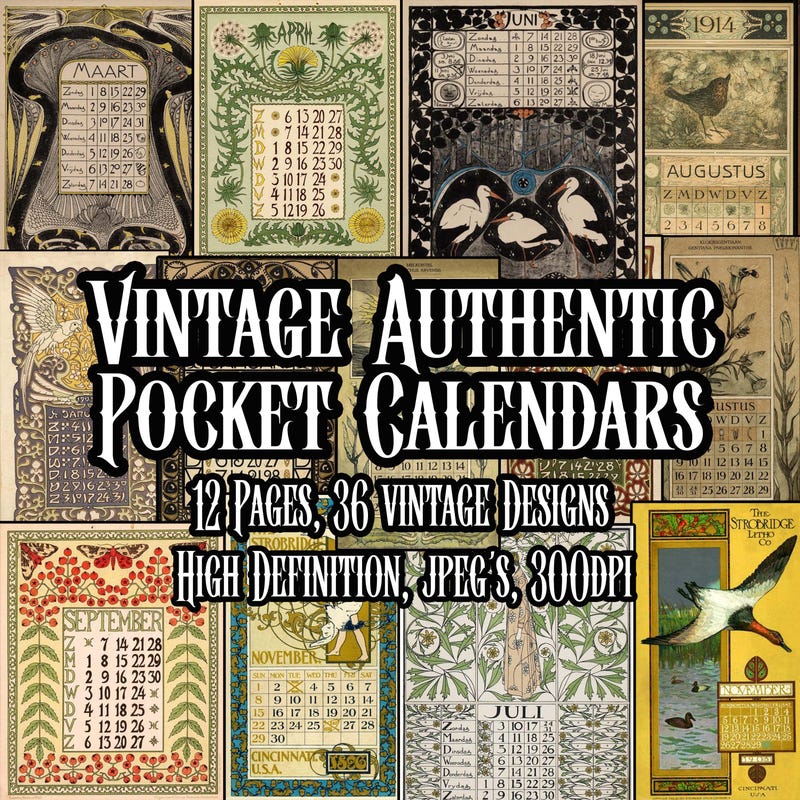 1930 Calendars - Etsy