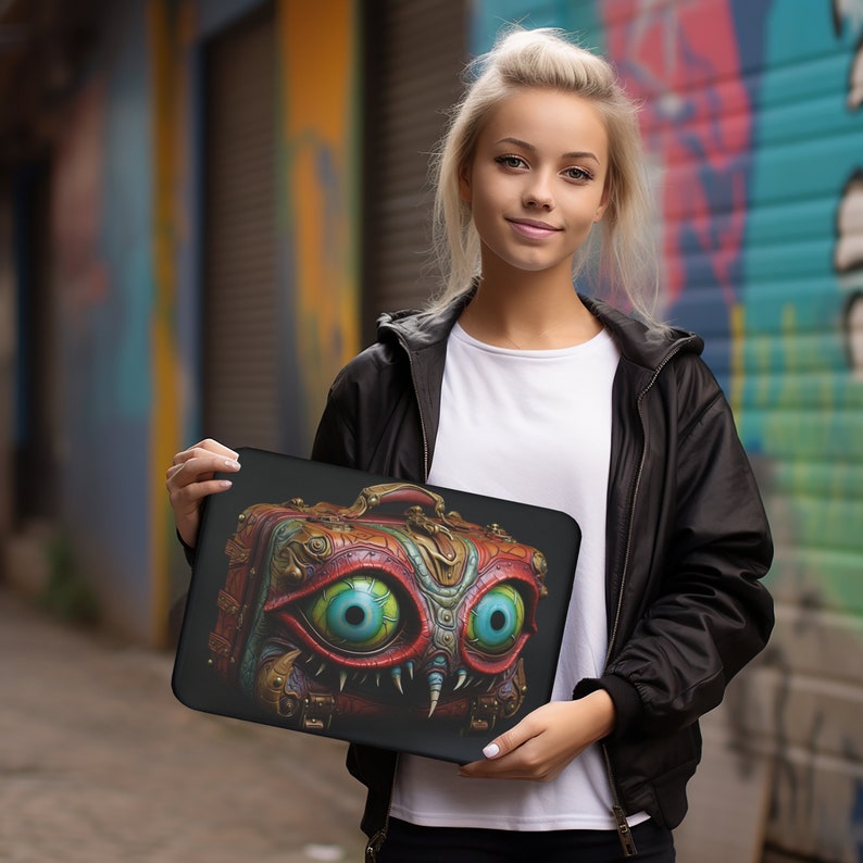 Dungeons and Dragons Mimic Laptop Sleeve MacBook Padded Protection Bag ...